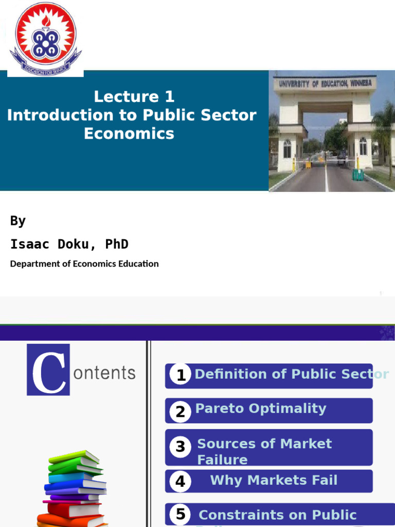 Lecture 1-Introduction To Public Finance Extended | PDF | Pareto ...