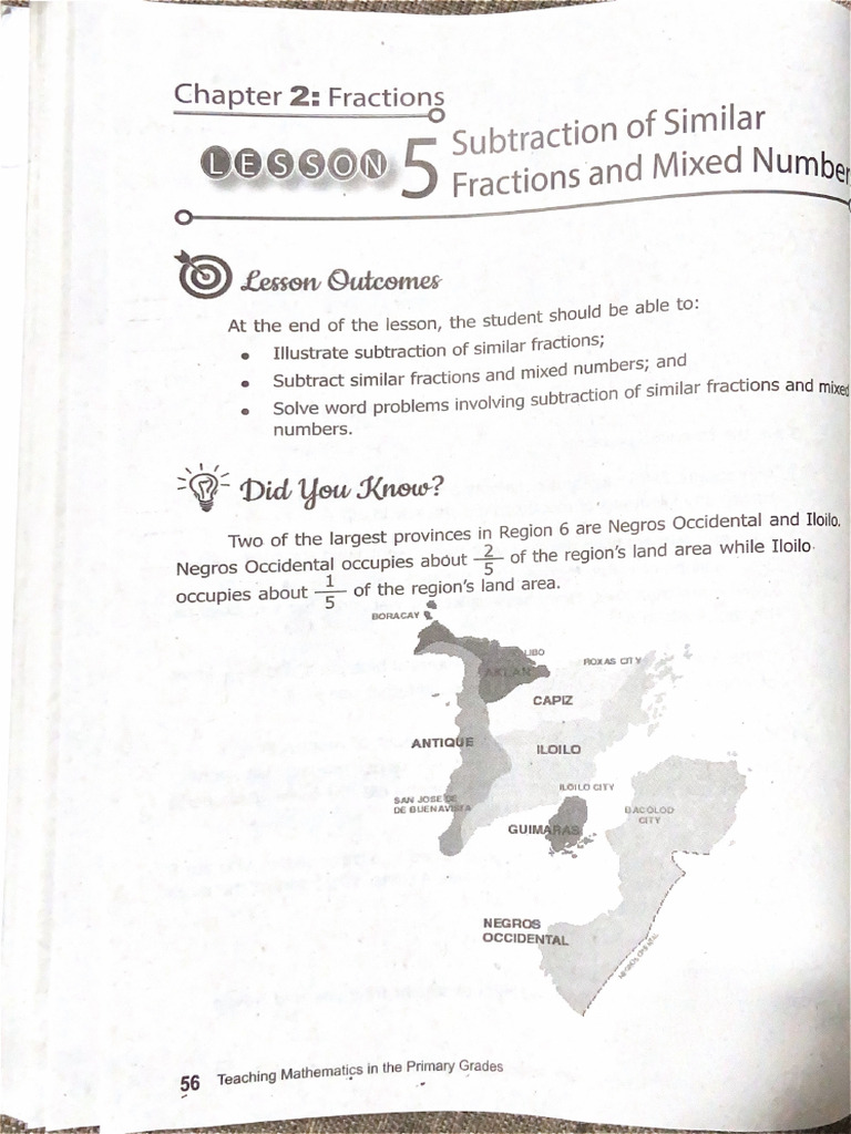 Chapter-2_Lesson-5.-Subtraction-of-Simialr-Fractions-and-Mixed-Numbers | PDF