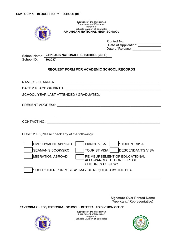 Cav Certificates With Logo | PDF