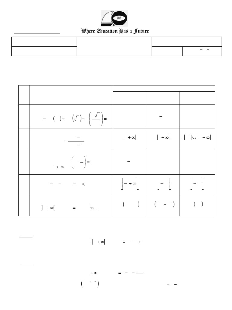 G12 (LS) Monthly Exam 1 Math 23 24 | PDF