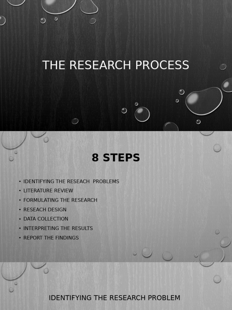 The Research Process | PDF