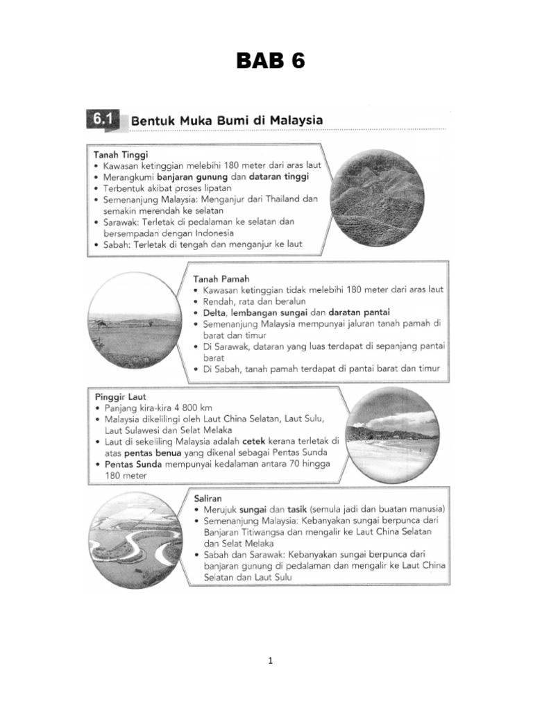 B6 F1 GEO NOTA | PDF