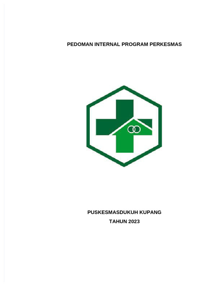 Pedoman Internal Perkesmas | PDF