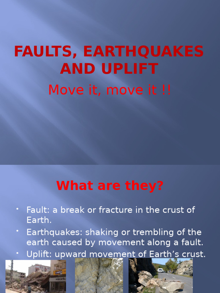 Earthquakes Powerpoint 2 | PDF | Earthquakes | Science & Mathematics