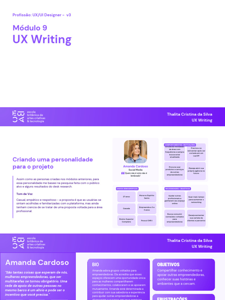 Ex. 9 - UX Writing | PDF