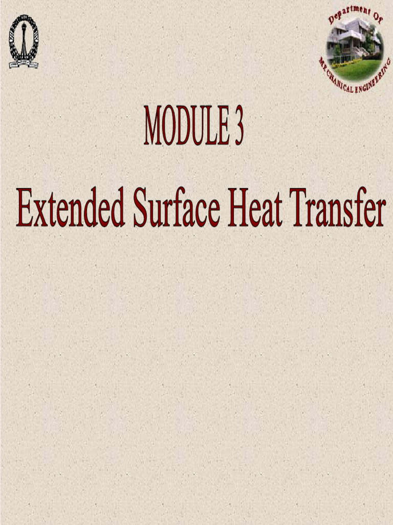 Dokumen - Tips Extended Surfaces Fins Fin Effectiveness How Effective A Fin Can Enhance Heat | PDF