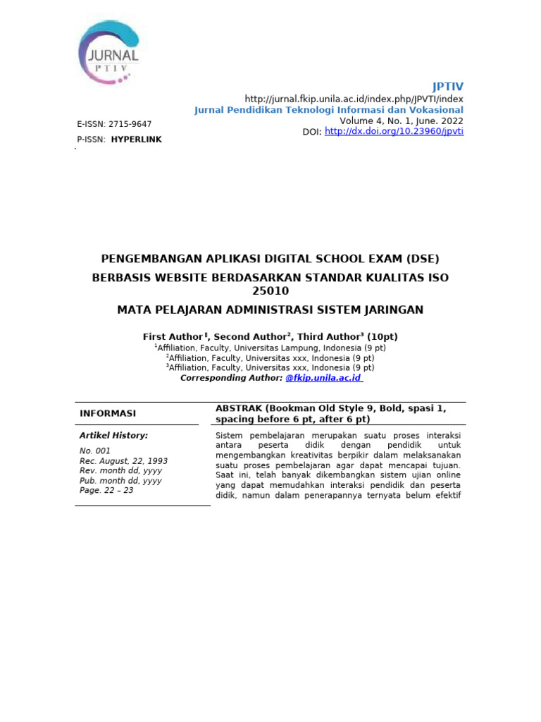 Jurnal DSE | PDF