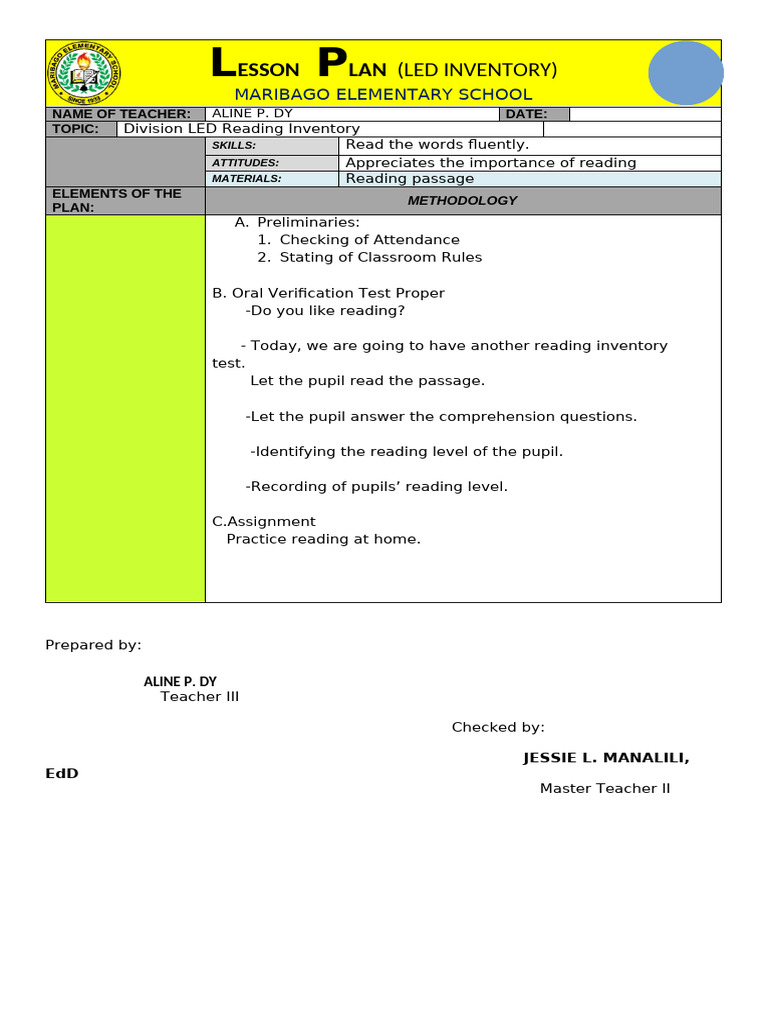 DLP - Led Inventory | PDF