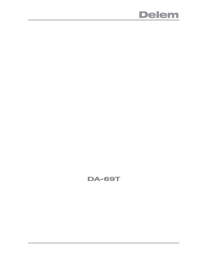 Delem Da-69t-V2.4-English User Manual by Hunsone Machine Whatsapp +86 ...