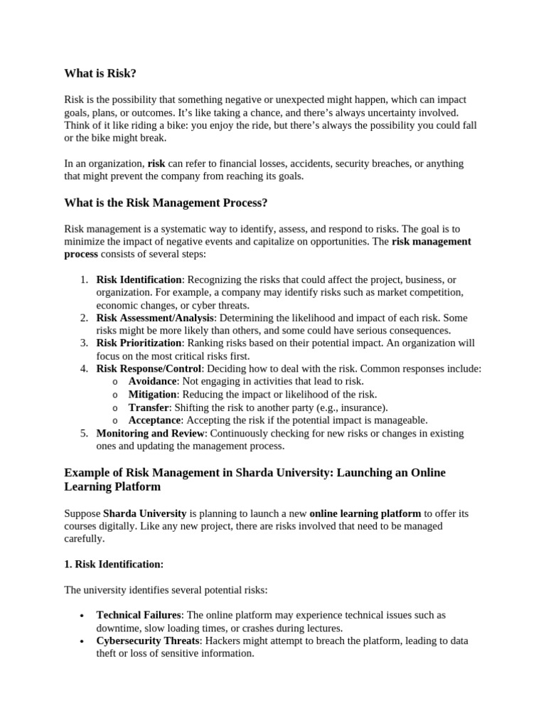 Case Study-APM | PDF | Risk | Risk Management