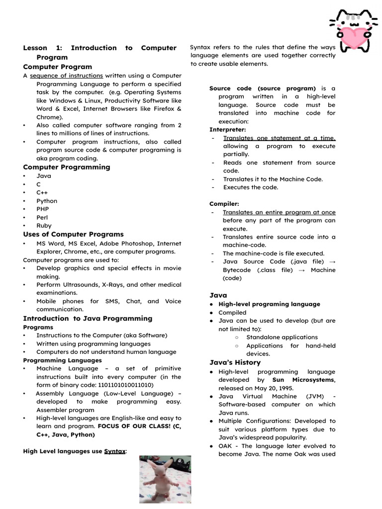 FUNDAMENTALS OF PROG | PDF