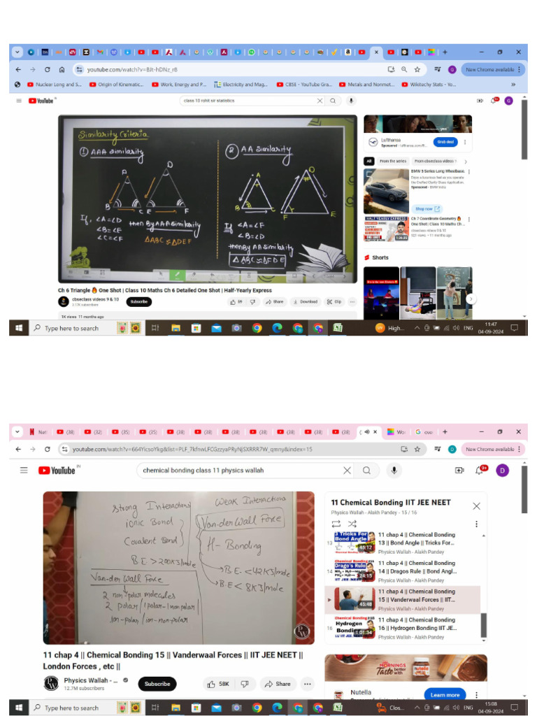 Vanderwall and triangle | PDF