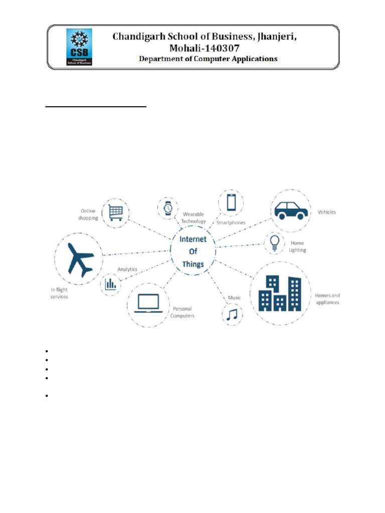 Iot (I, II and III Units) | PDF