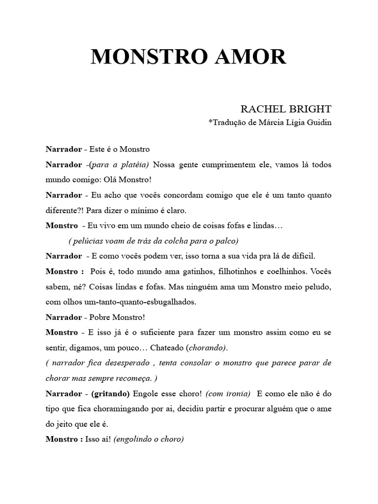 Monstro Amor 1 | PDF