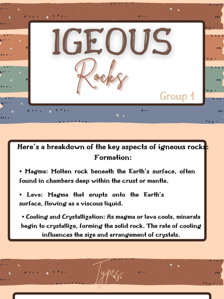 Earths Rock Layers and Fossils Science Presentation Muted Colors ...