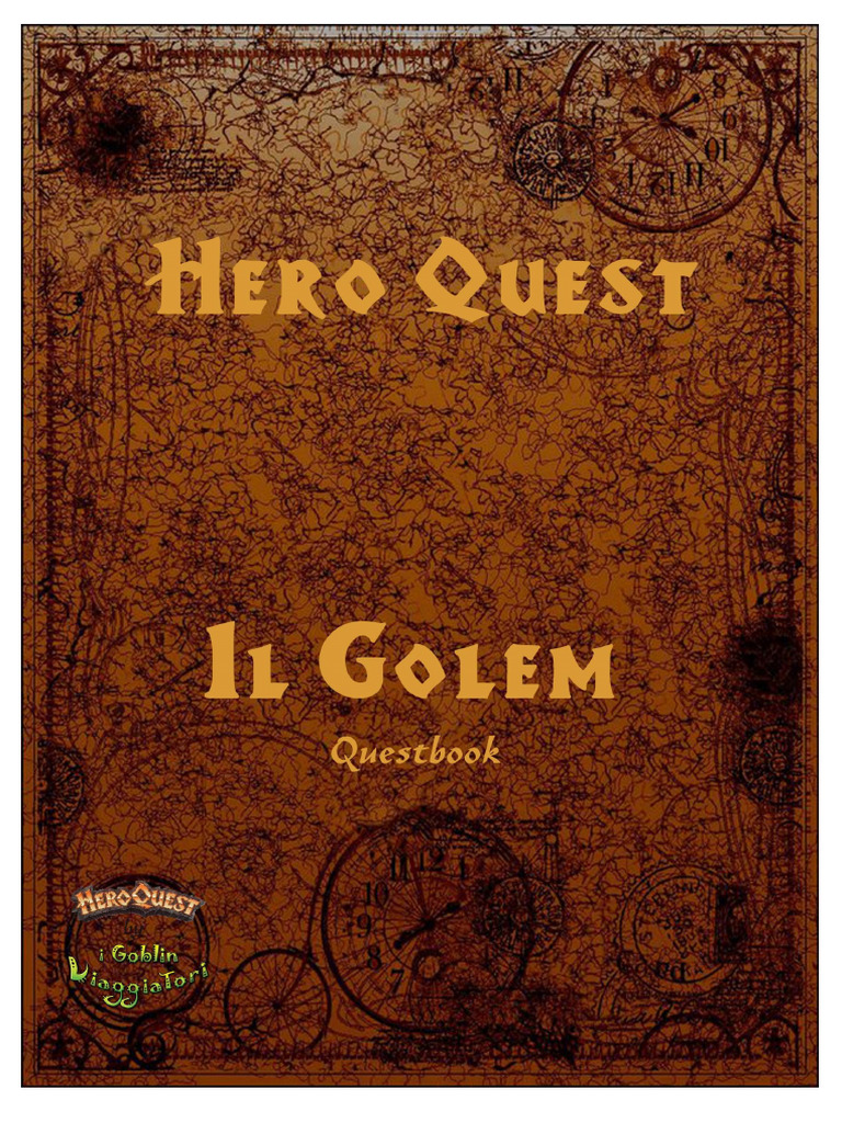 Il Golem Questbook 3.0 | PDF