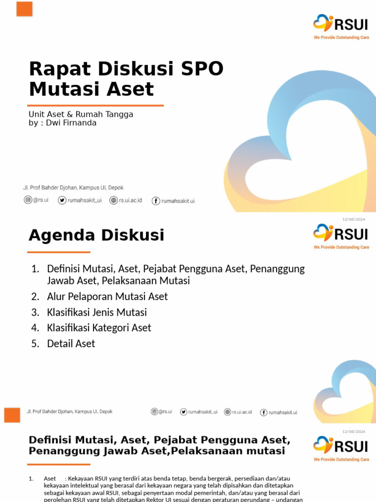 Alur Pelaporan Mutasi Aset Non Allkes Dan Alkes 123 | PDF