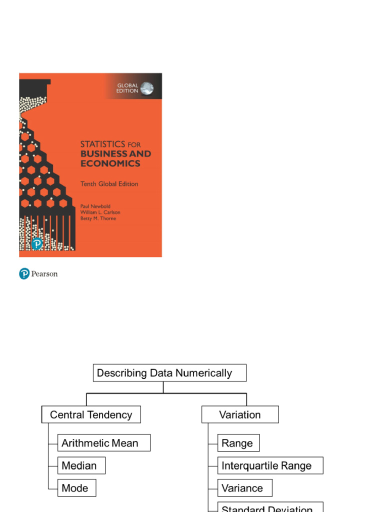 Statistics For Business and Economics: Describing Data: Numerical | PDF