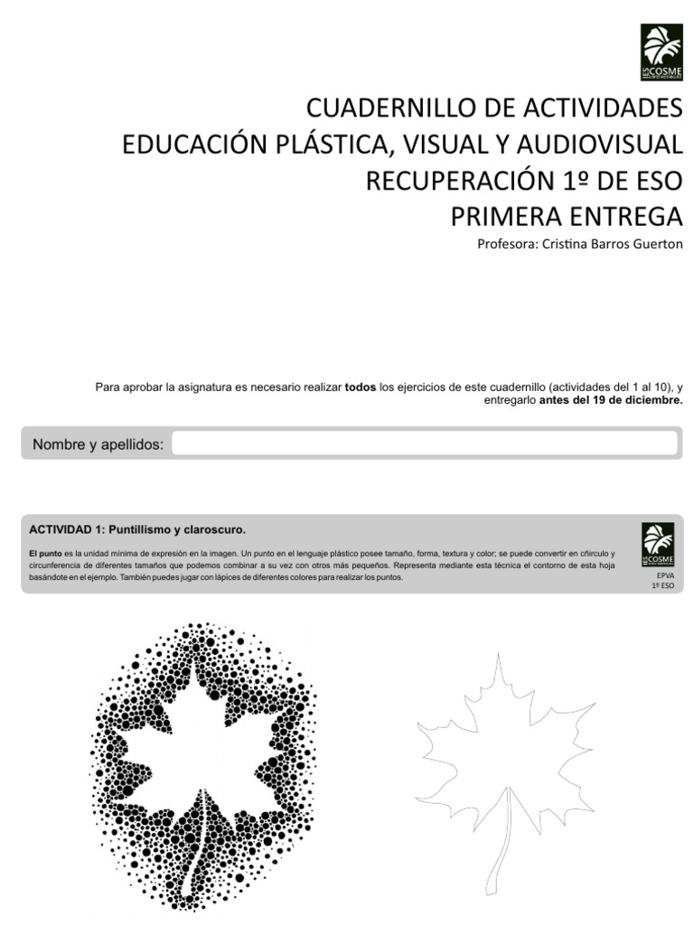Cuadernillo 1 ESO | PDF