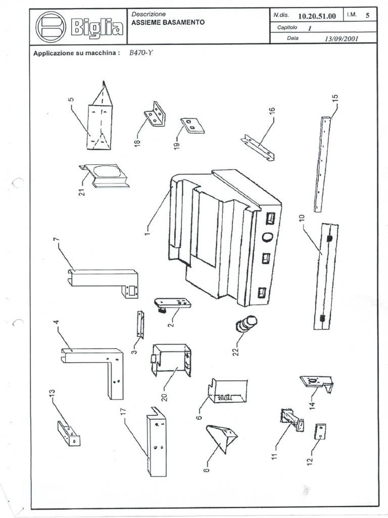 1) B470ysm (BP1 - BP2 - BP3) - Structure - Machine | PDF