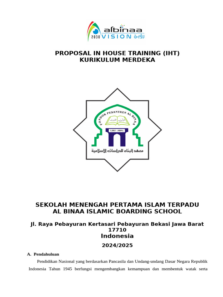 Proposal Iht 2024 | PDF