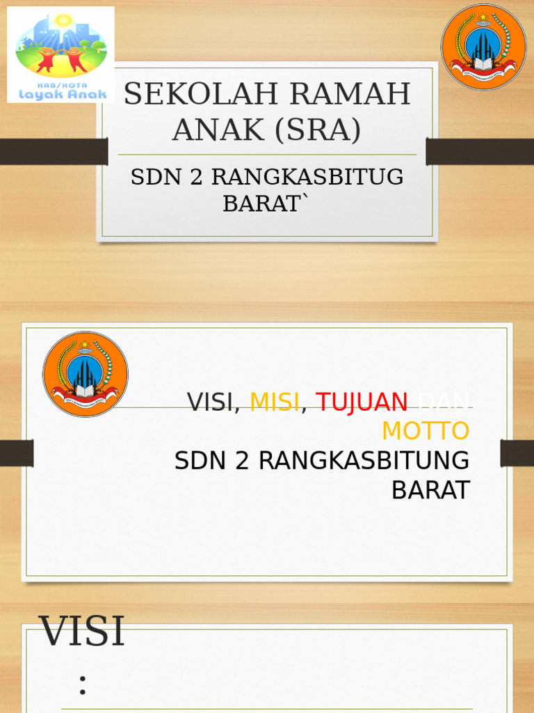 Sekolah Ramah Anak (Sra) | PDF
