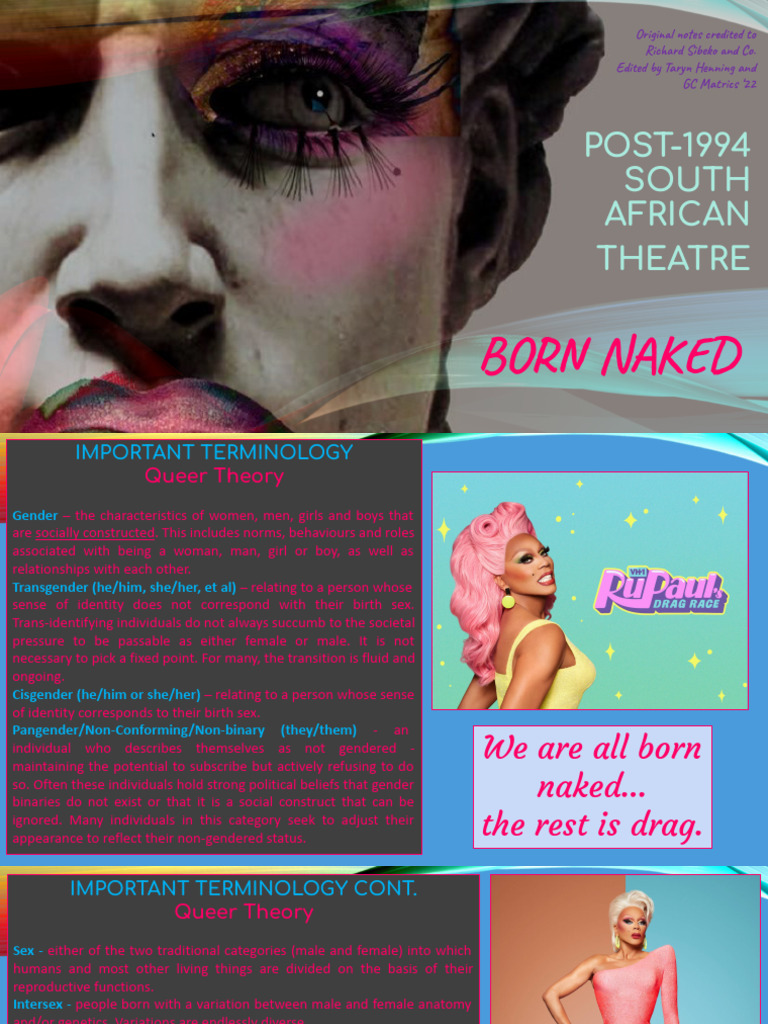 Born Naked Study Guide | PDF