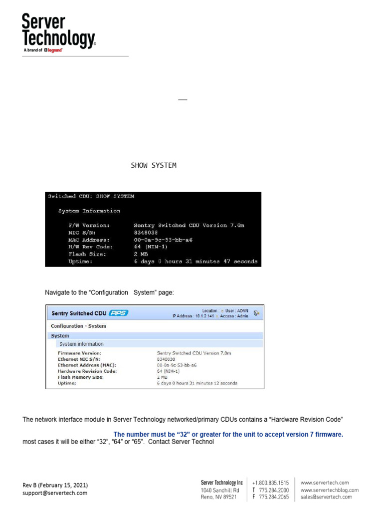 Can I Update To v7 (RevB) | PDF
