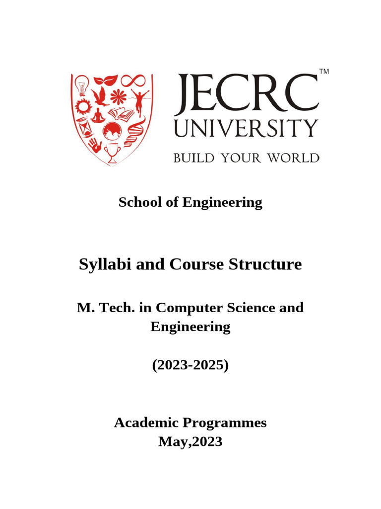 Jecrc M.tech - Cse All | PDF