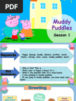 Peppa Pig 001 - Muddy Puddles (Transcript) | PDF