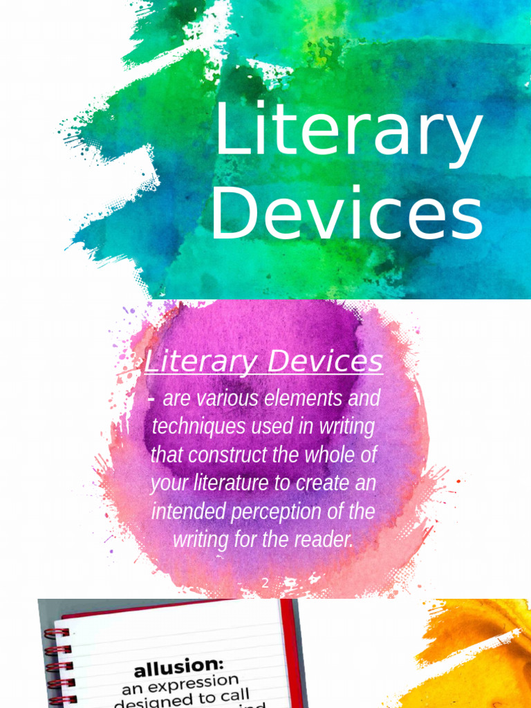 Literary Devices | PDF