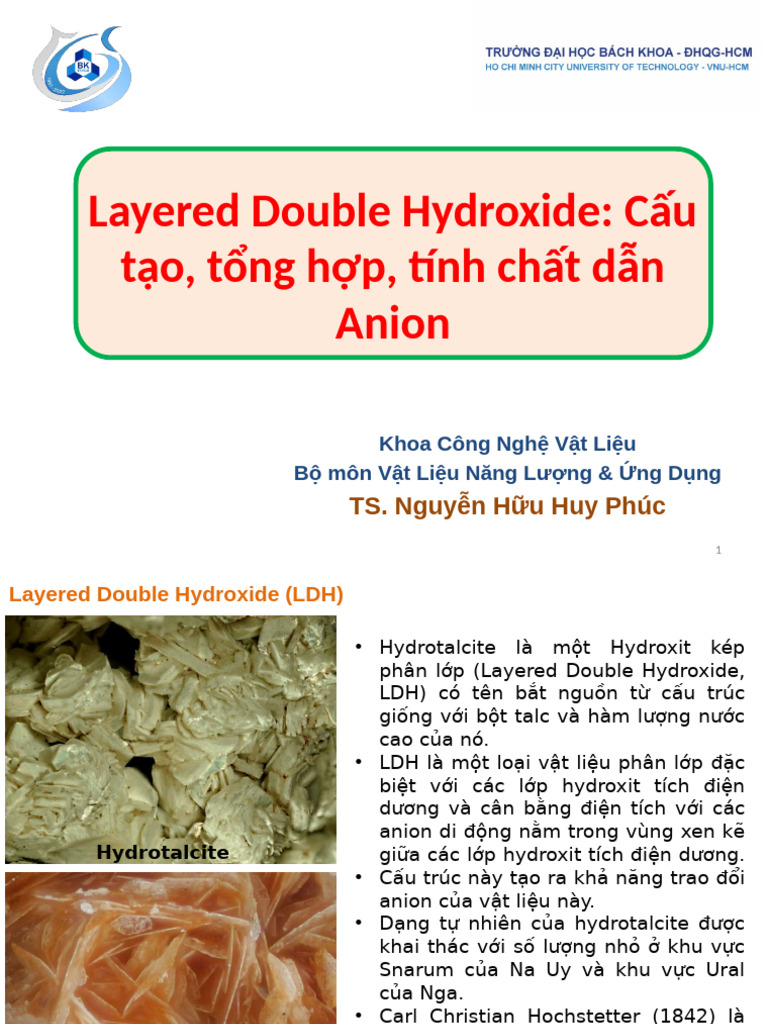 Layered Double Hydroxides | PDF
