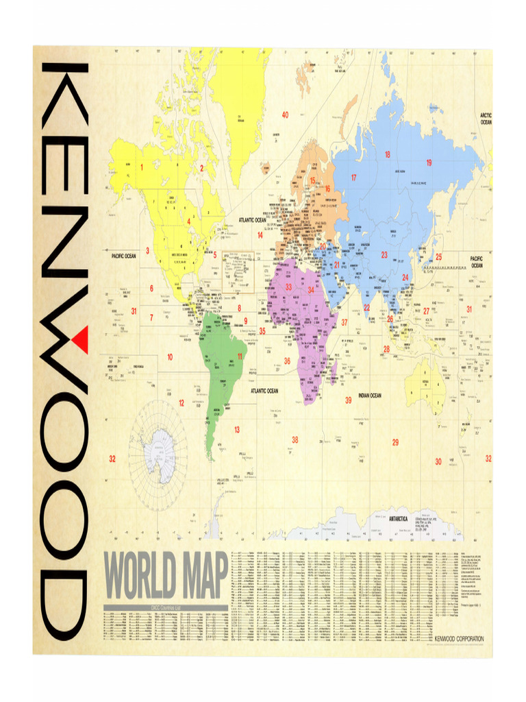 World Map-1 | PDF