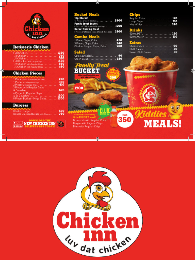 CHICKEN INN MENU TA Compressed | PDF