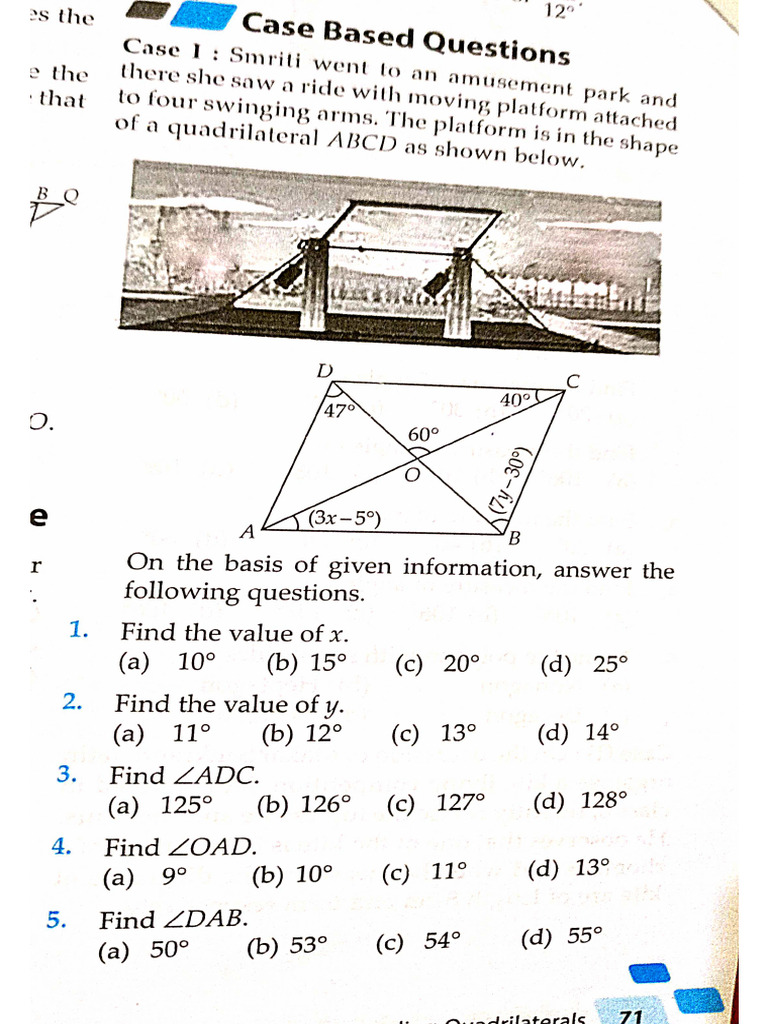 8th Case study based questions for practice | PDF