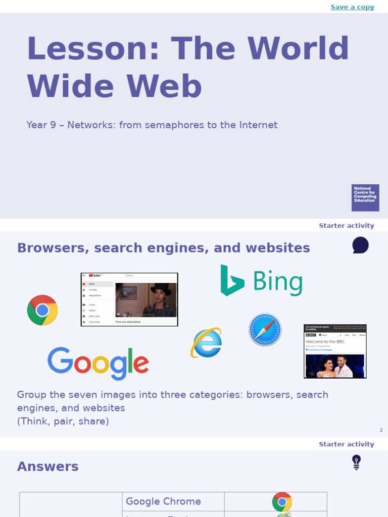 L6 Slides Networks From Semaphores To The Internet Y7 | PDF