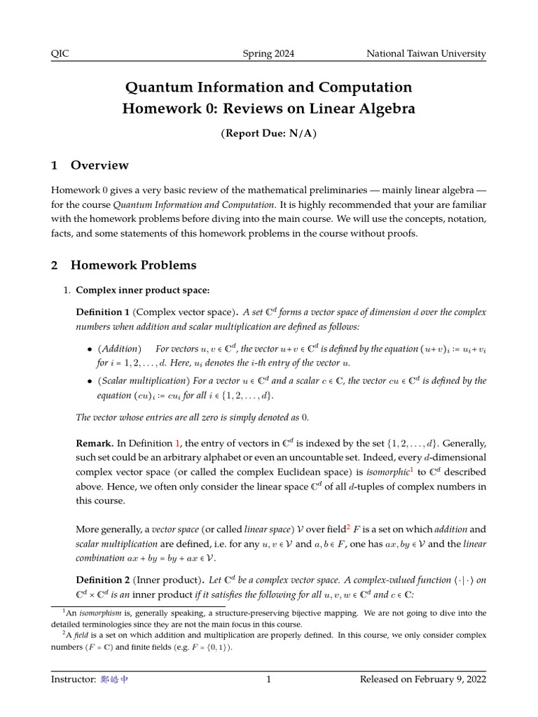 Quantum Information | PDF