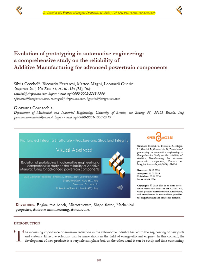 Evolution of Prototyping in Automotive Engineering | PDF