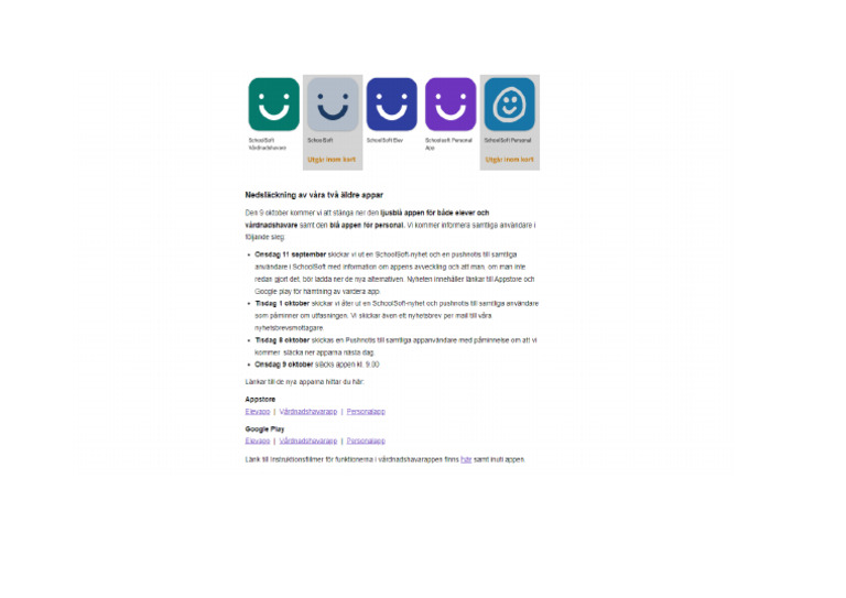 Schoolsoft Nyhetsbrev | PDF