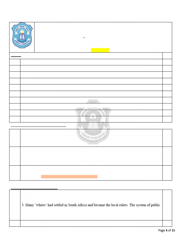 Ix DP Worksheet Answers Chapter-2 Constitutional Designs | PDF