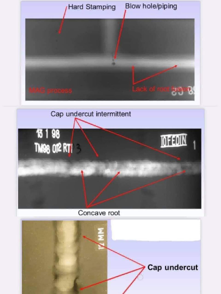 Welding Radiographic Images | PDF
