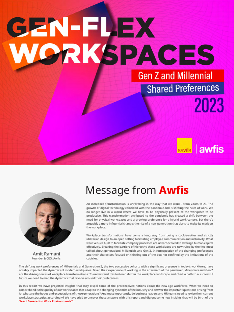 Savills Gen Flex Workspaces | PDF | Cost Of Living | Computers