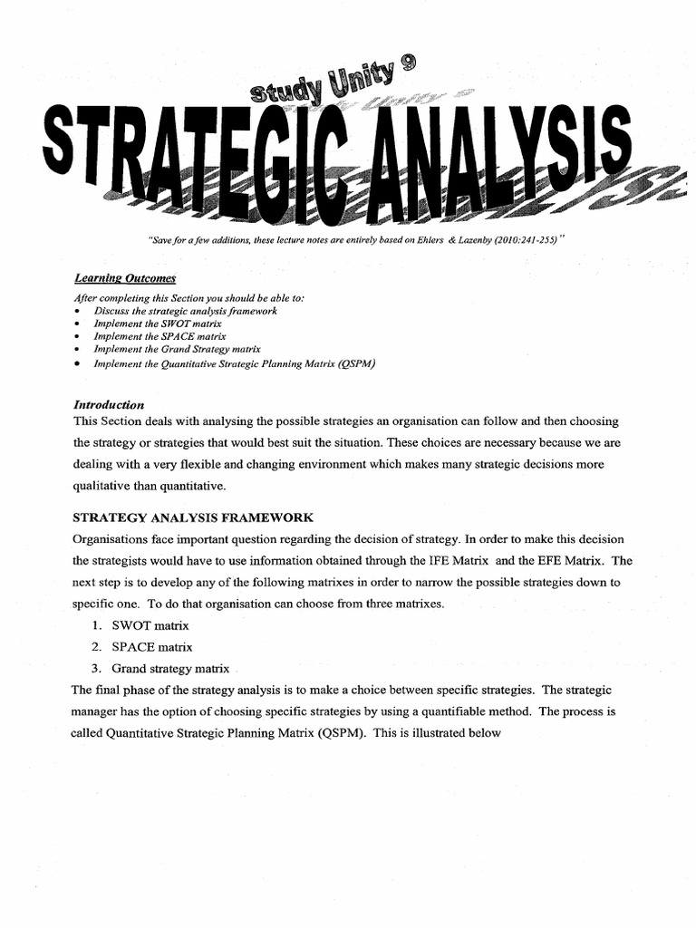 BM3 Study Unit 9-1 | PDF