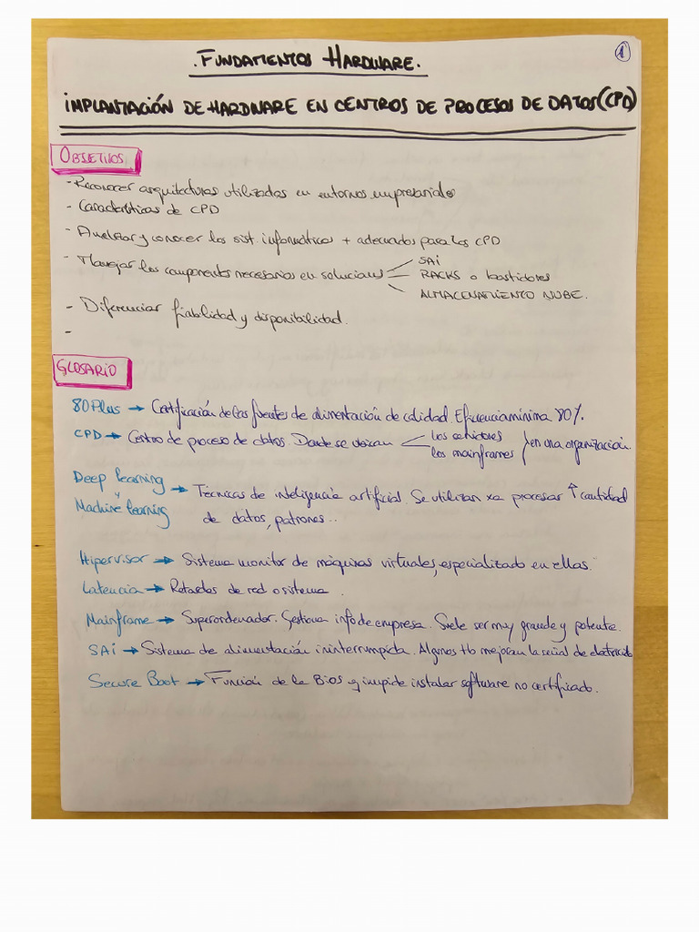 Resumen Tema 6 Hardware | PDF