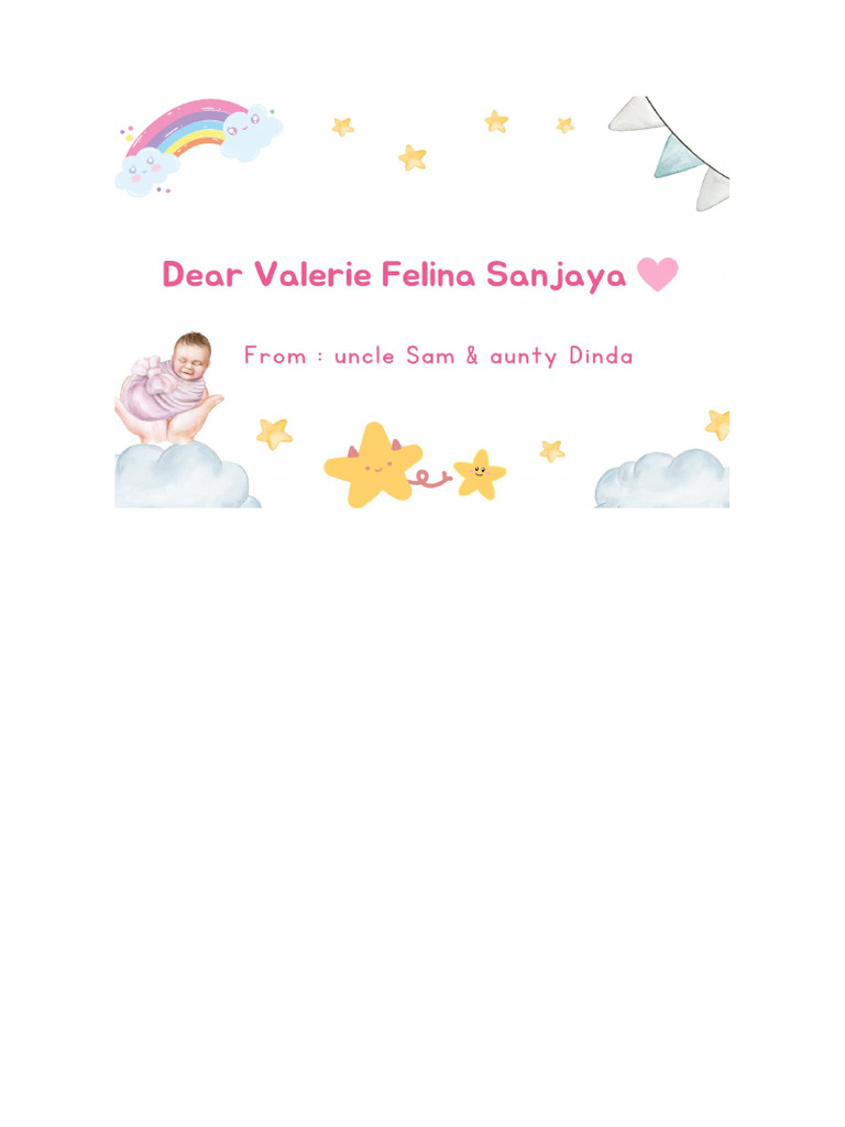 Ucapan Anak Pak Yudi | PDF