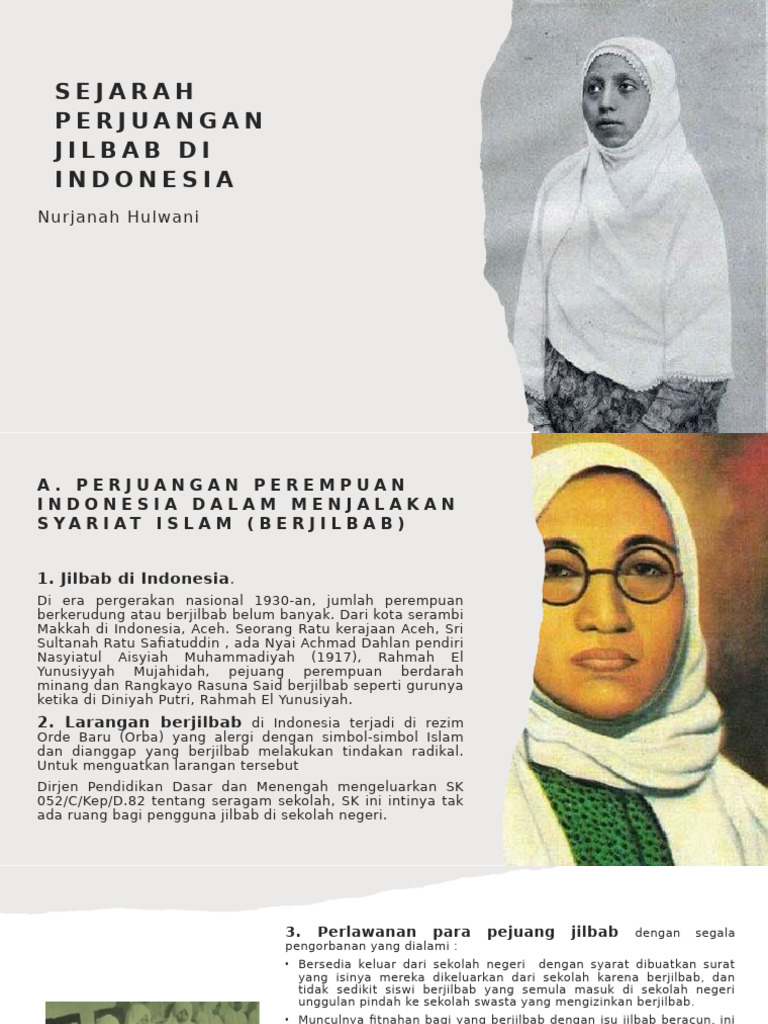 SEJARAH PERJUANGAN JILBAB DI INDONESIA | PDF SEJARAH PERJUANGAN JILBAB DI INDONESIA | PDF