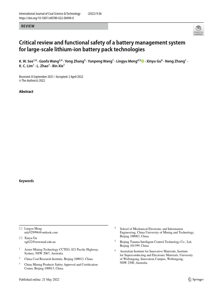 Functional Safety For BMS 2 | PDF