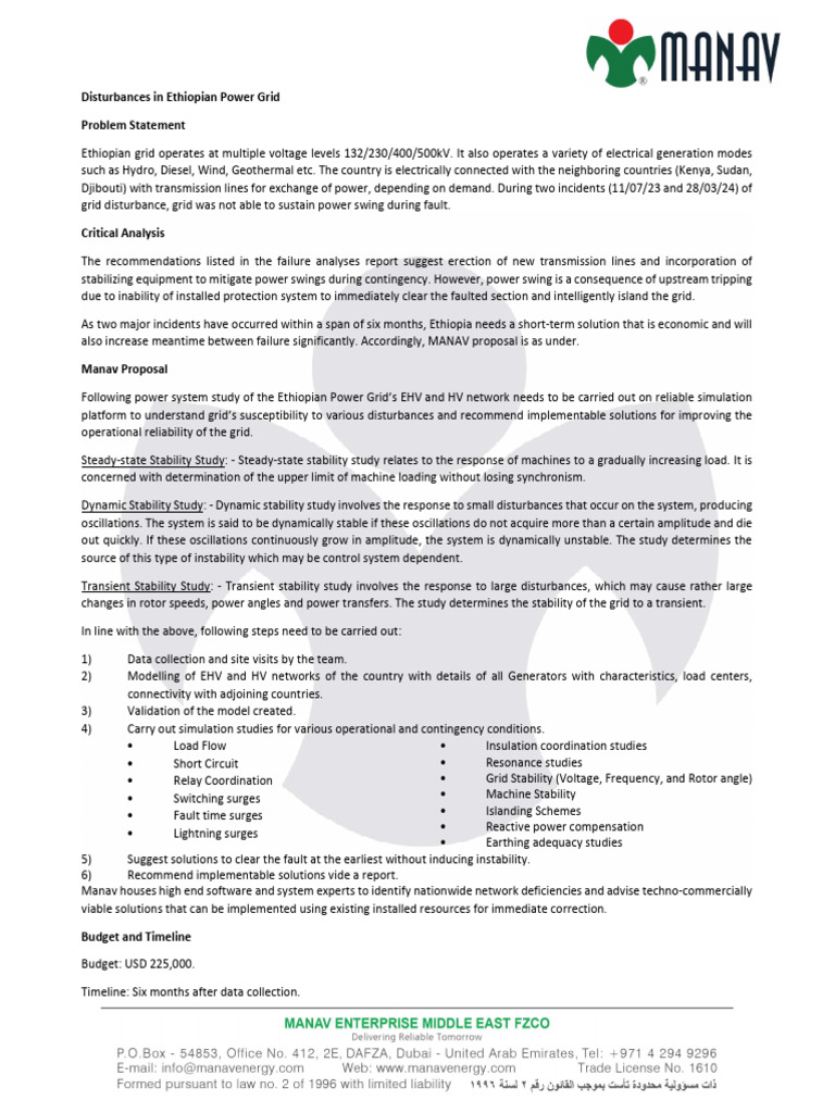 Manav Ethiopian Grid Submission 01may24 | PDF