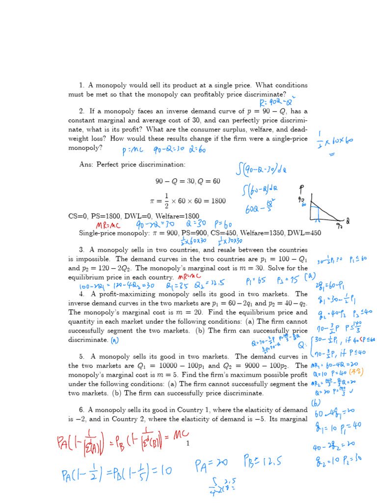 CH 12 Homework | PDF