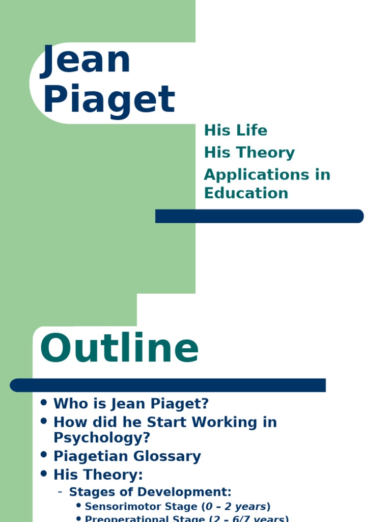 Jean Piaget | PDF